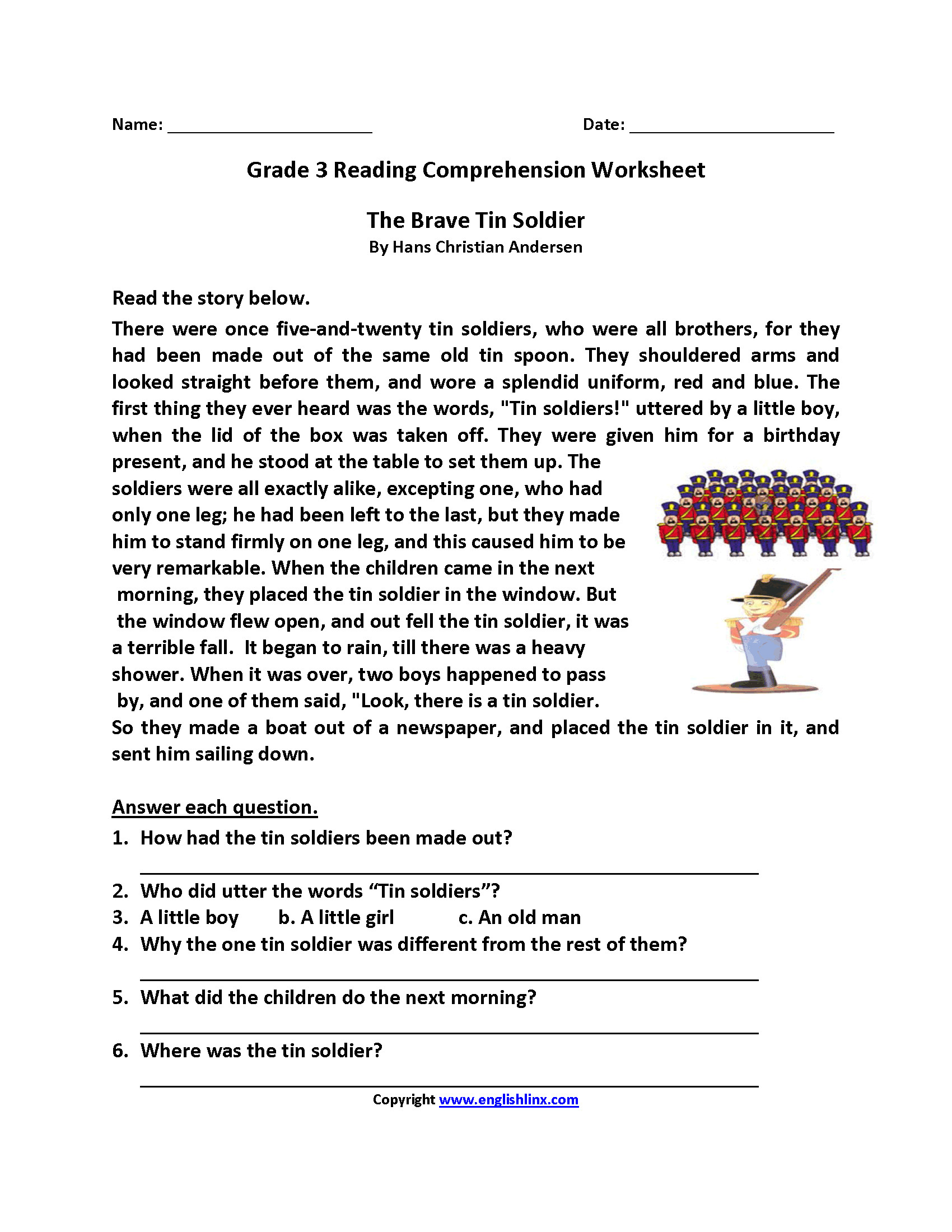 3 Free Math Worksheets Third Grade 3 Division Word Problems AMP
